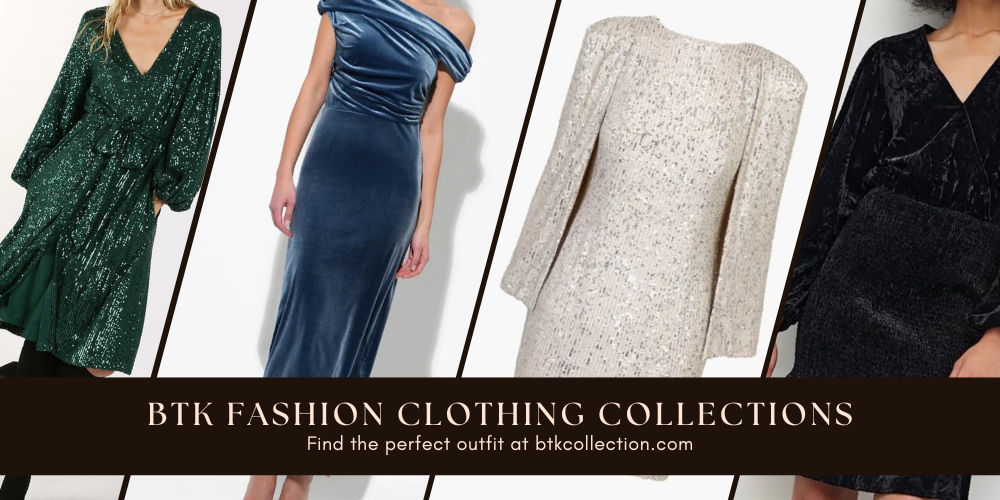 Christmas Dresses: Sequin and Velvet Trends – BTK COLLECTIONS